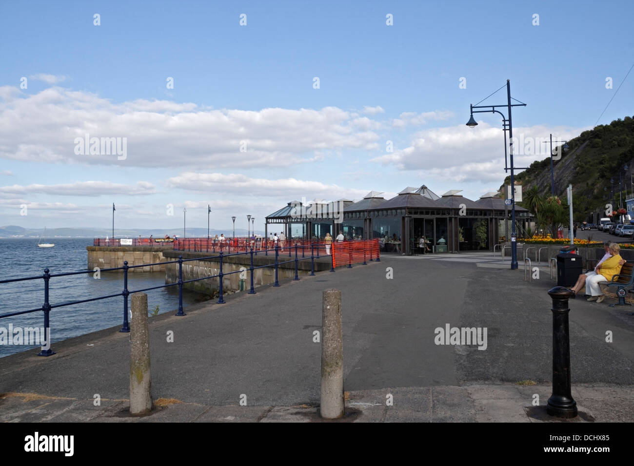 The Mumbles Seafront in Swansea Bay Wales Welsh coast coastline Stock ...
