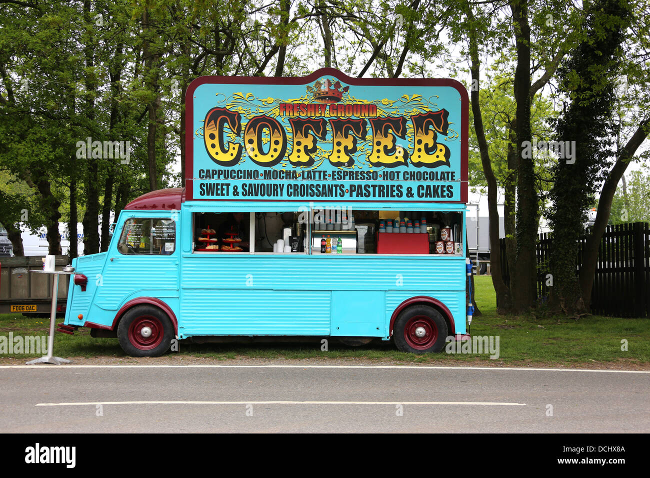 French Snack Wagon Stock Photo - Alamy