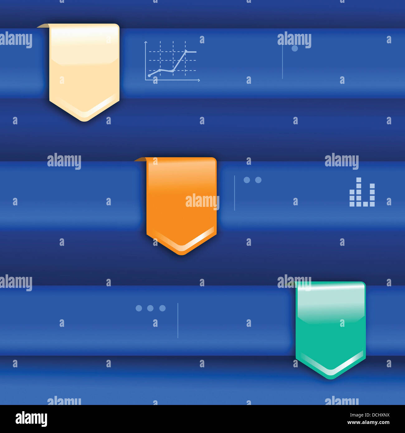 an illustration of different charts Stock Photo - Alamy