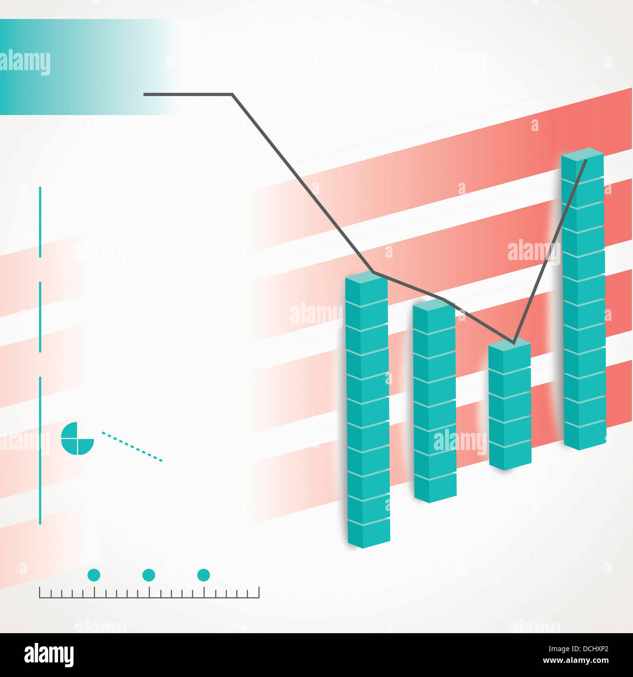 an illustration of different charts Stock Photo - Alamy