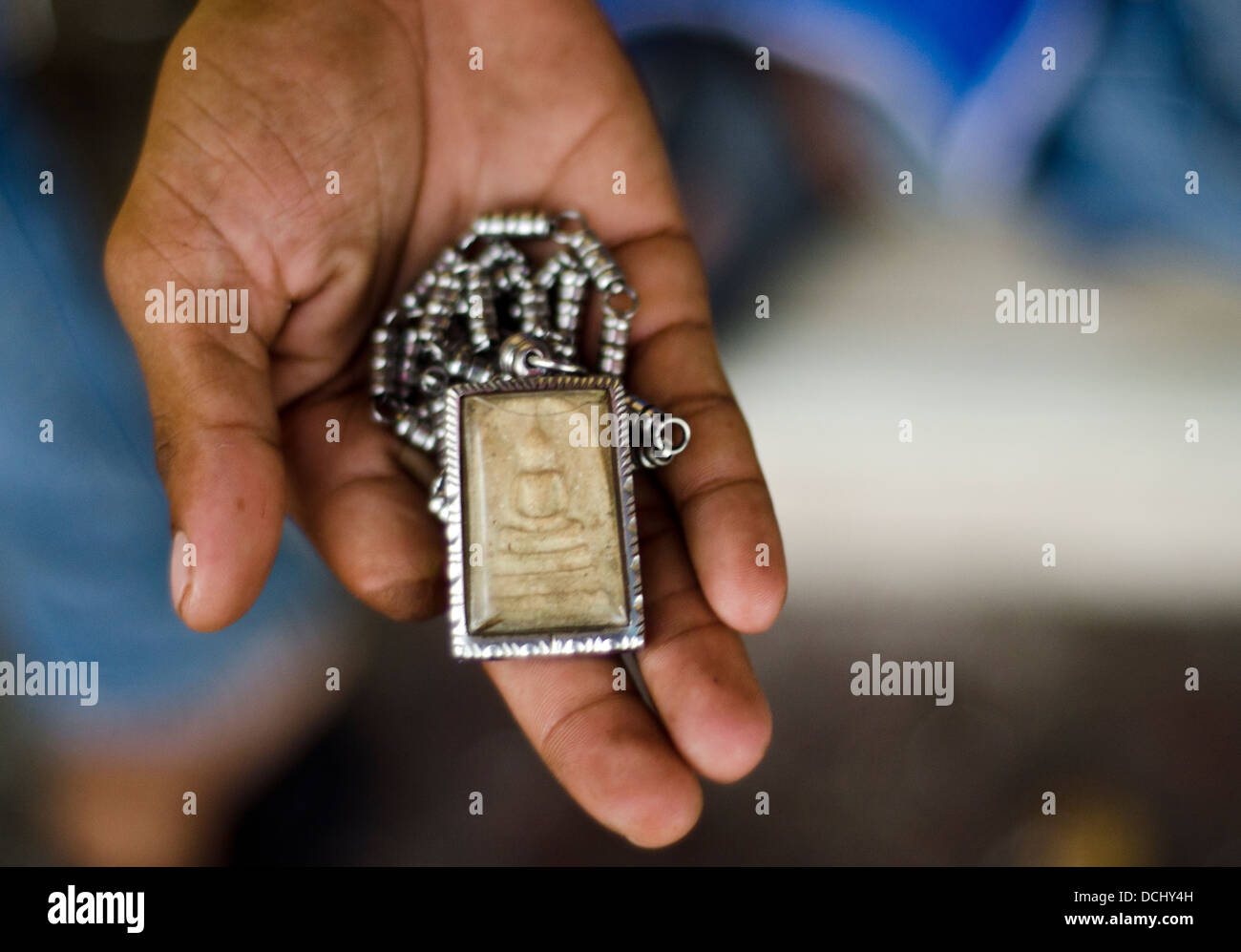 Sacred amulet , Bangkok Stock Photo - Alamy