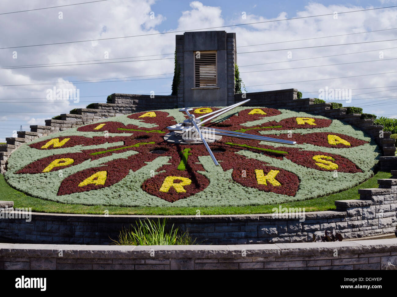 The Floral Clock, a beautiful working timepiece made from thousands of ...