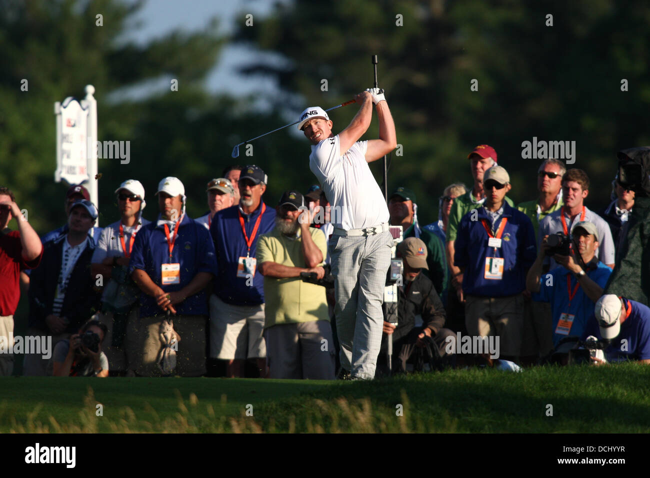 Hunter Mahan (USA), JUNE 16, 2013 - Golf : Hunter Mahan of the United ...
