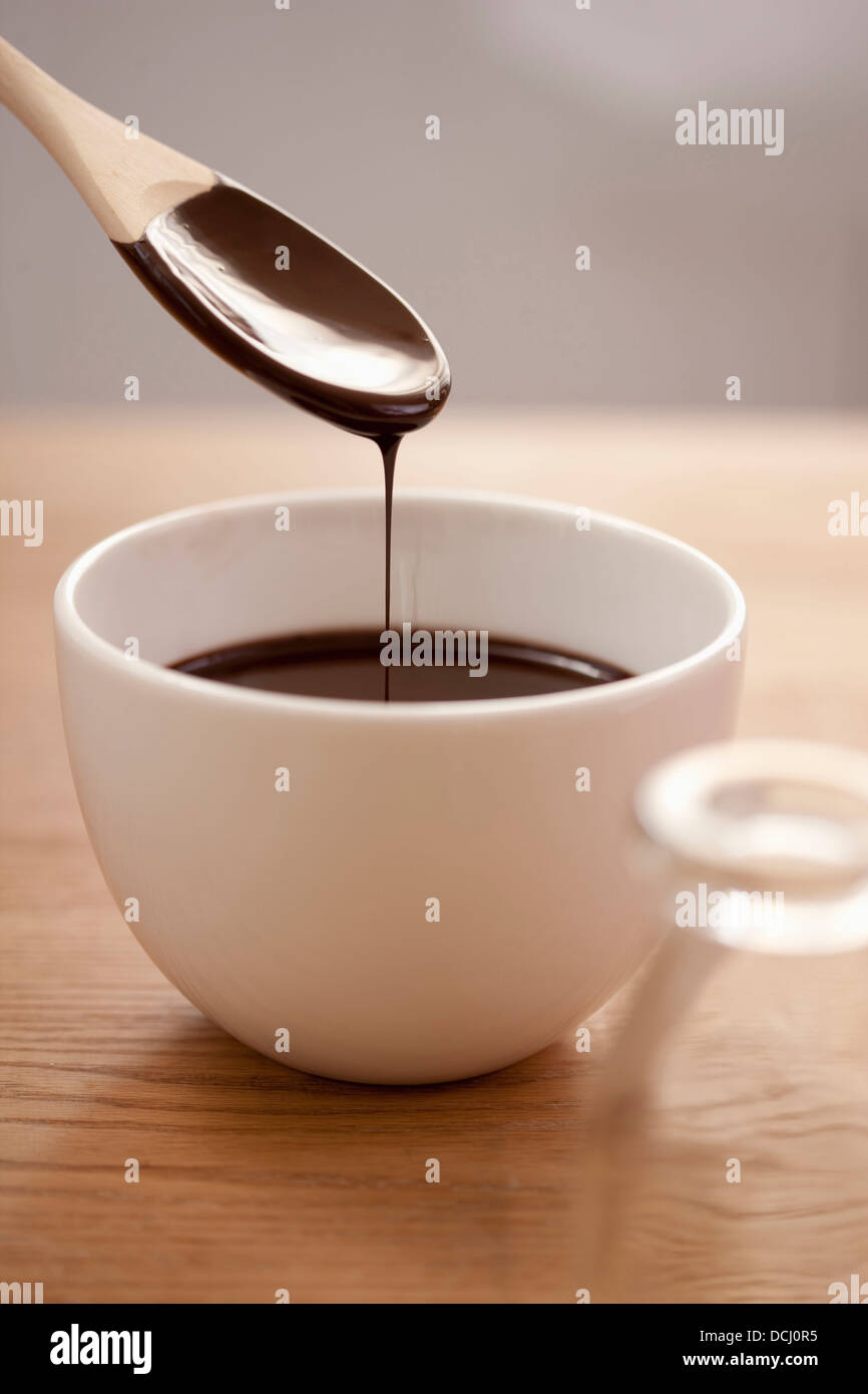 a cup of chocolate Stock Photo - Alamy