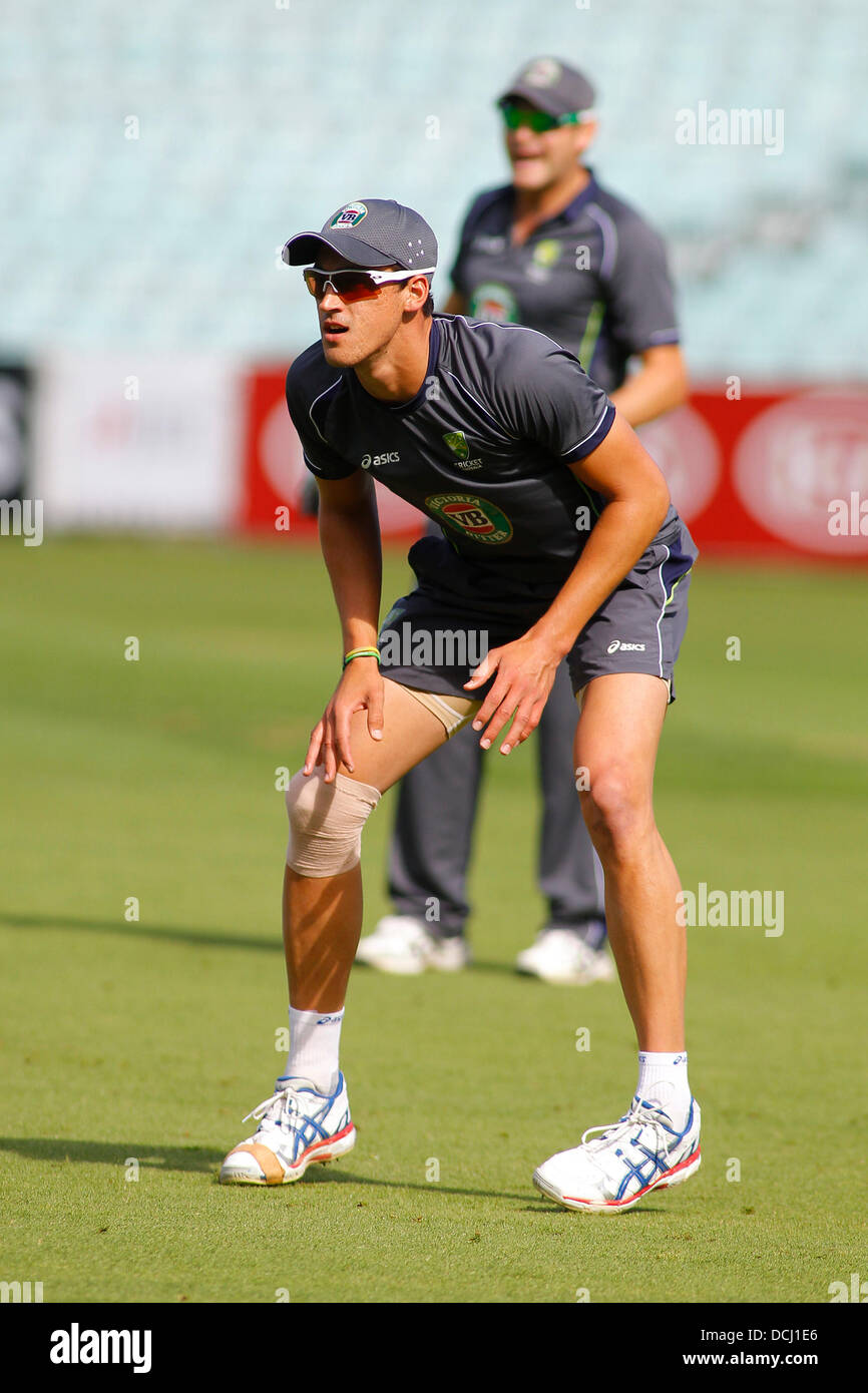 LONDON, ENGLAND - August 19: Mitchell Starc during the official ...