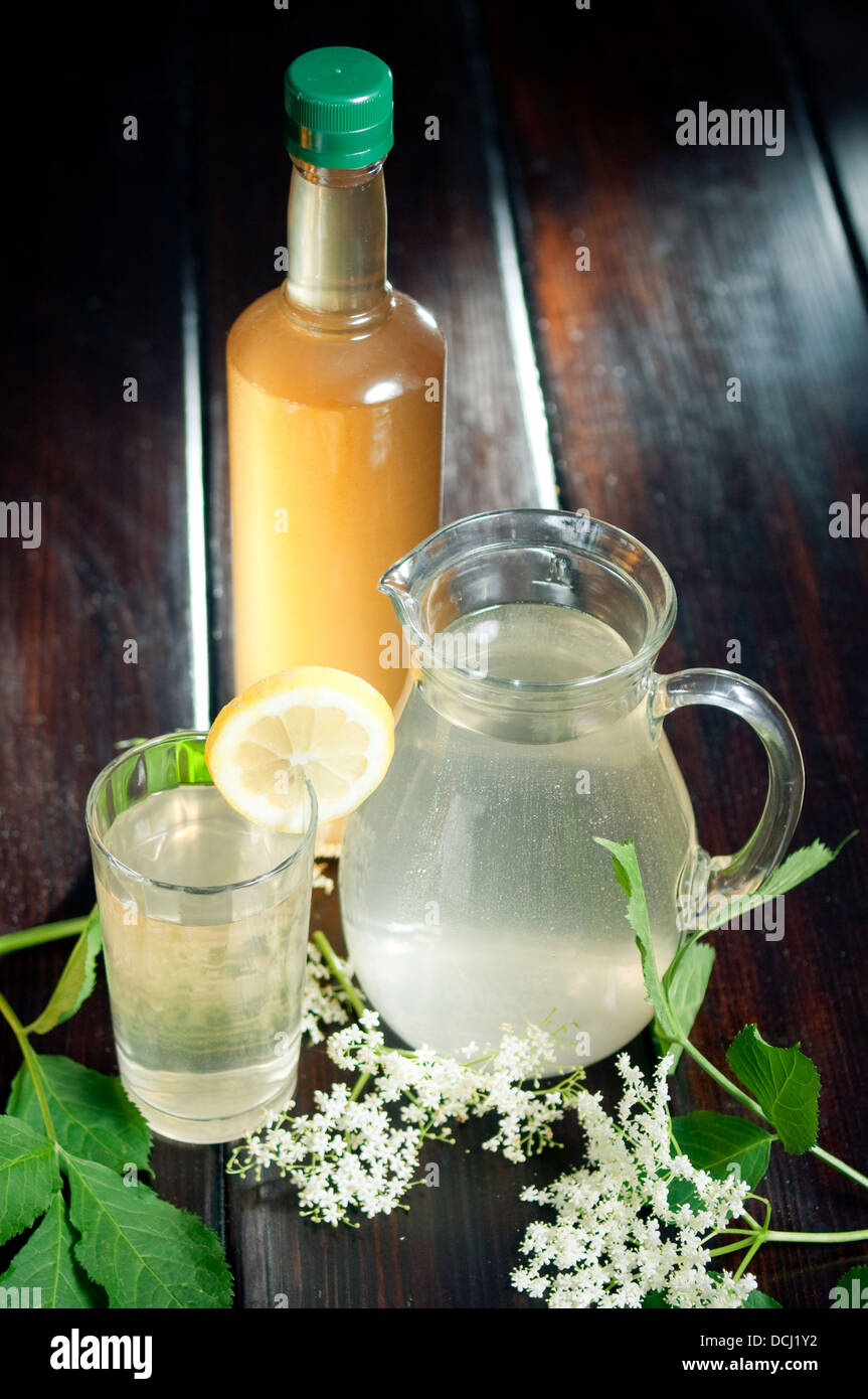 Elderflower syrup hi-res stock photography and images - Alamy
