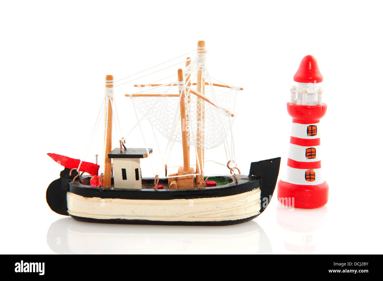 Fishing wooden boat Cut Out Stock Images & Pictures - Alamy