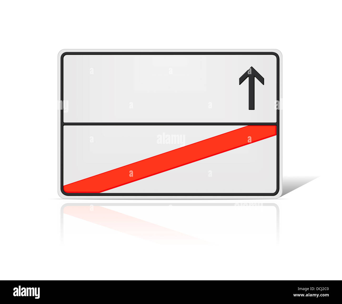 Advertisement road Cut Out Stock Images & Pictures - Alamy