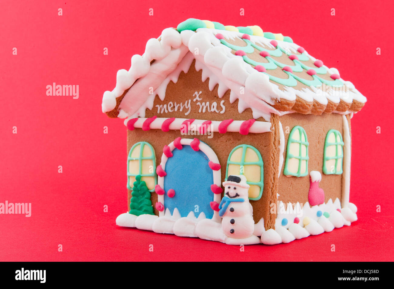 Ginger bread house Stock Photo - Alamy