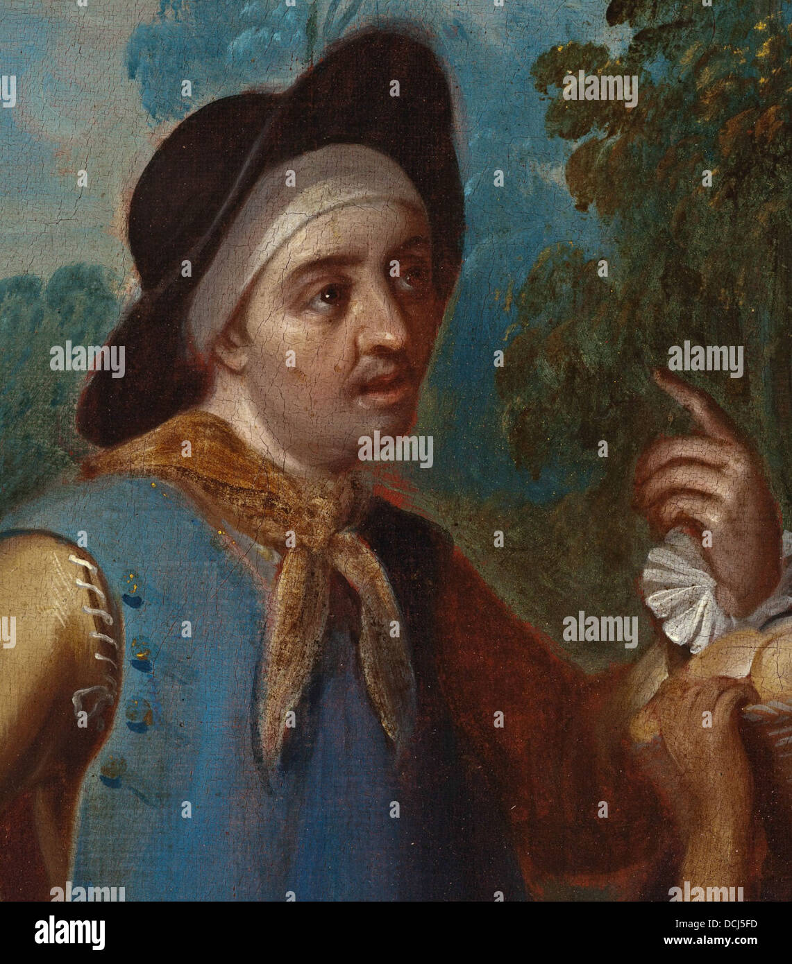 This artwork captures the dynamic tension of a figure suspended in mid ...