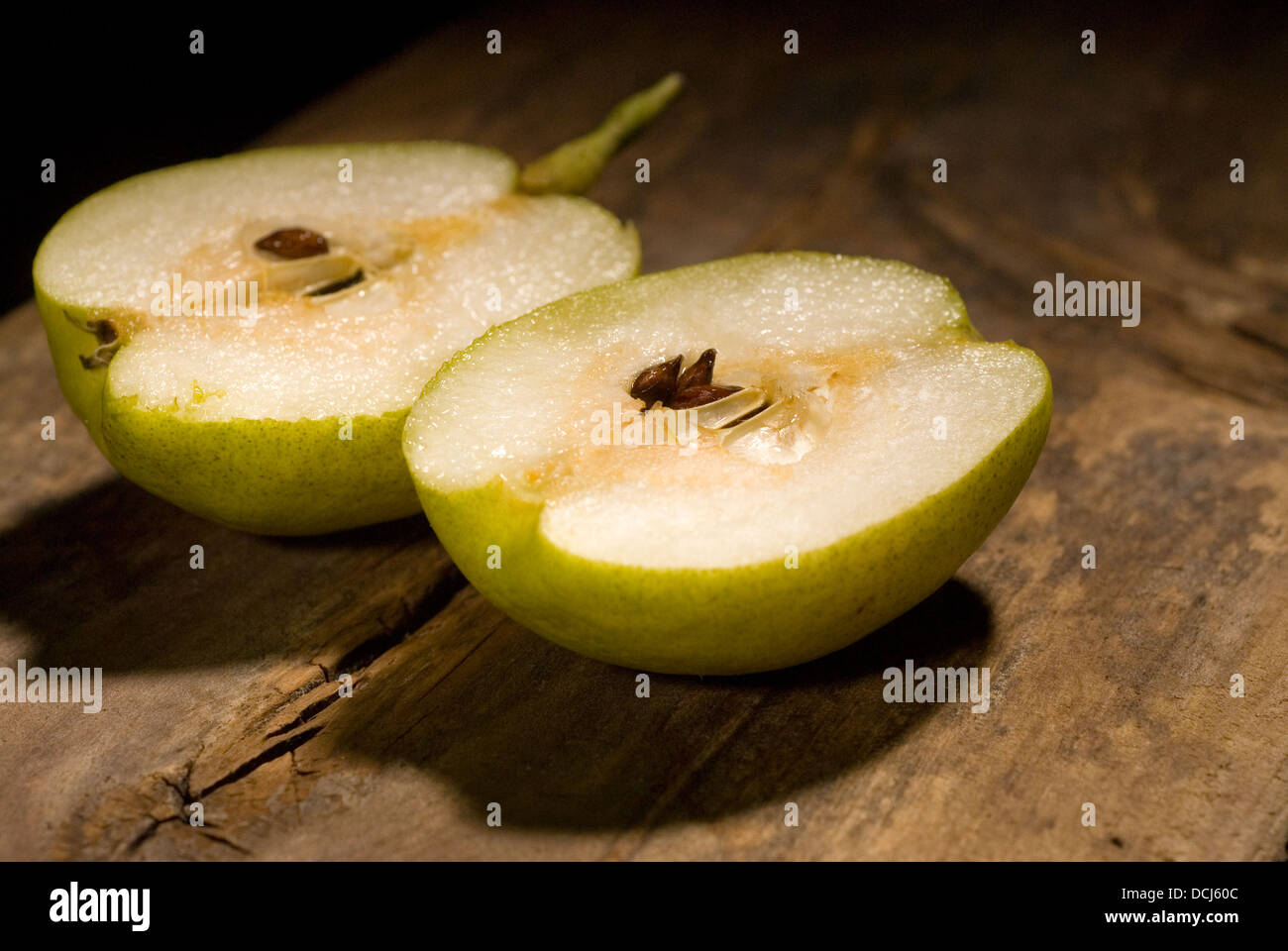 Cutted pear hi-res stock photography and images - Alamy
