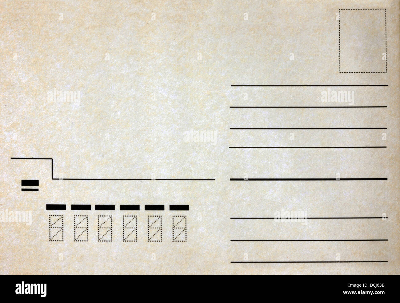 Old postcard edge hi-res stock photography and images - Alamy
