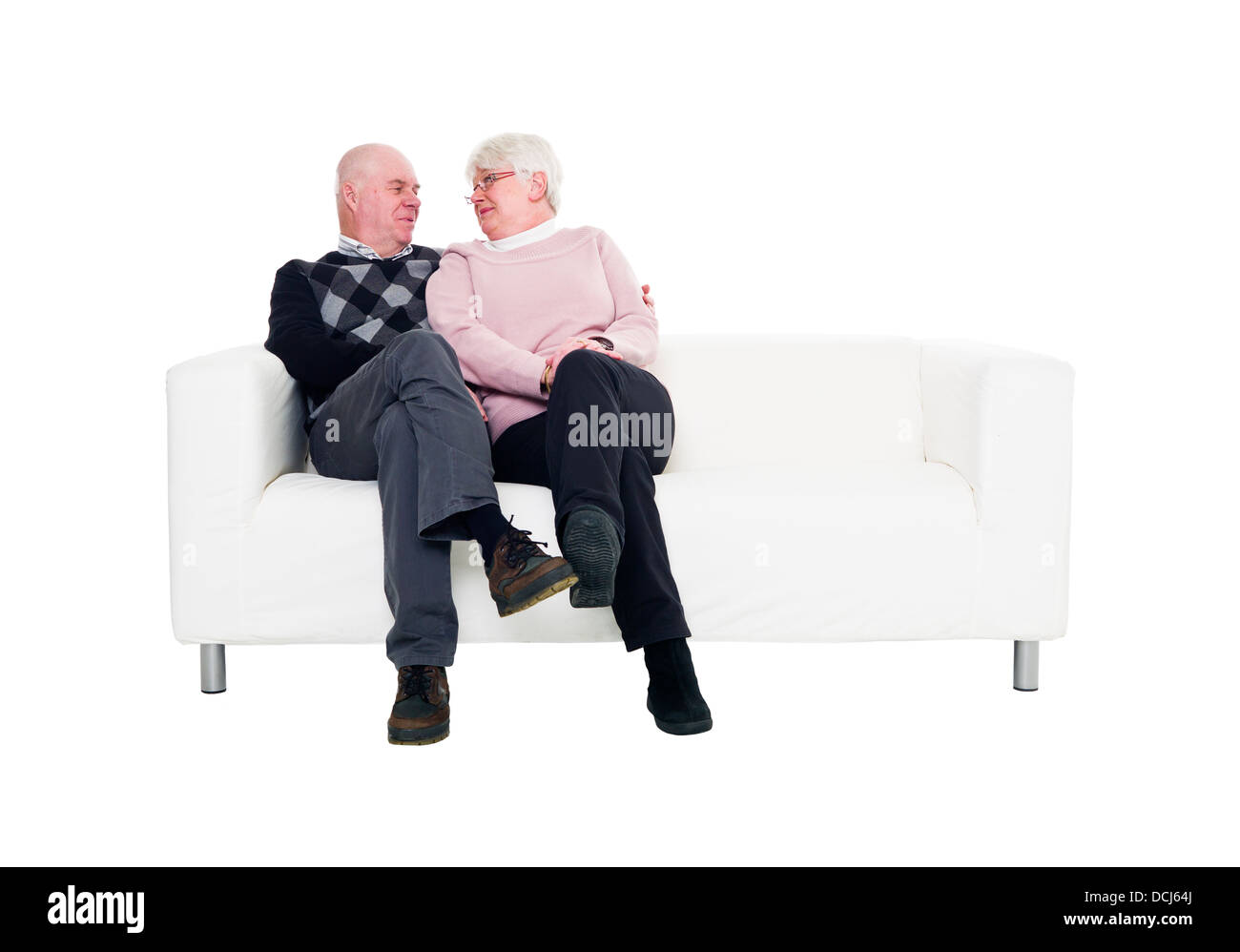 Family sofa tv Cut Out Stock Images & Pictures - Alamy