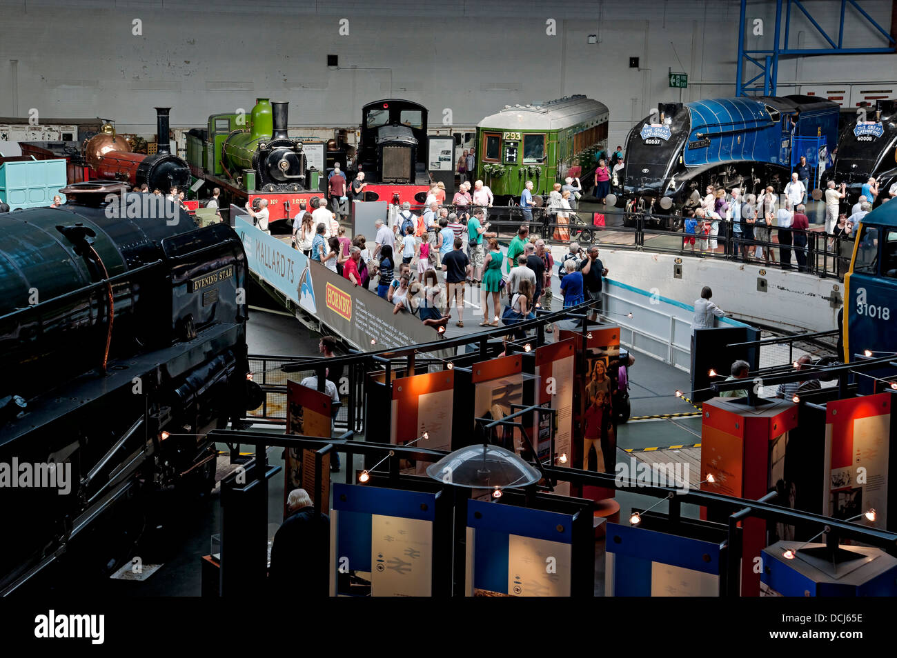 The Great Gathering. Six A4 Pacific steam train trains locomotives ...