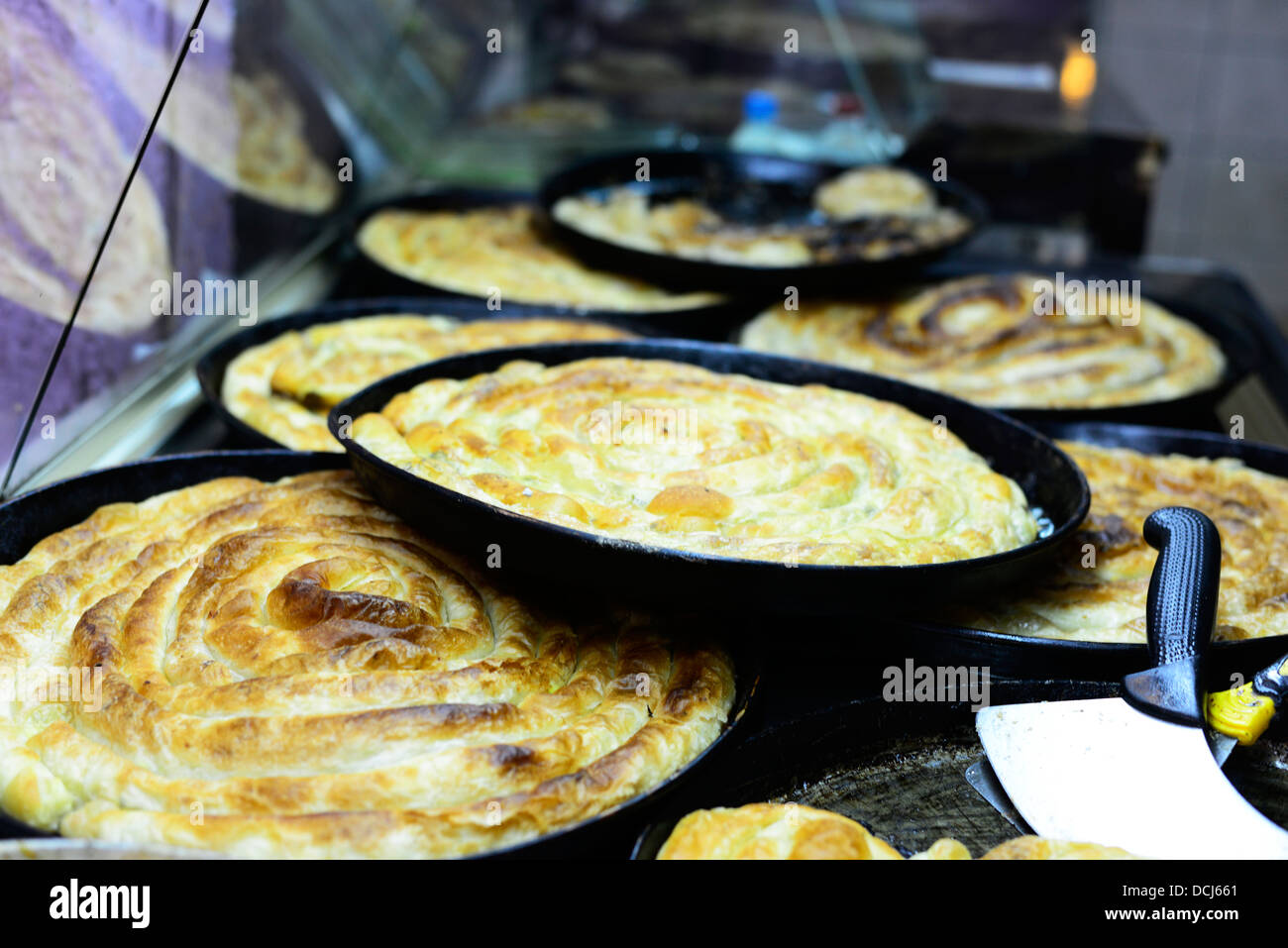 Pita Burek is one of Bosnia's most popular traditional specialty Stock ...