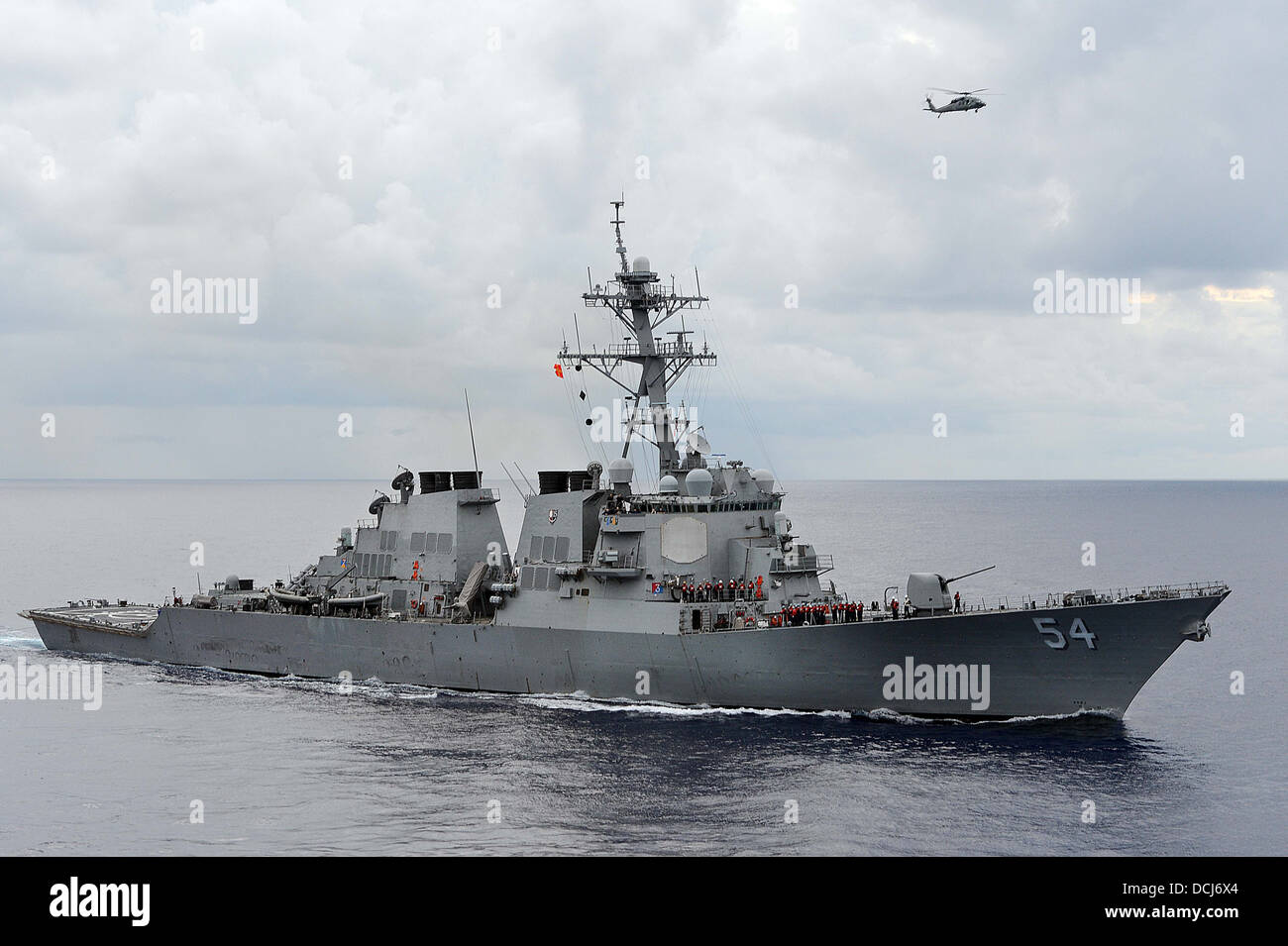 Uss curtis wilbur ddg 54 hi-res stock photography and images - Alamy