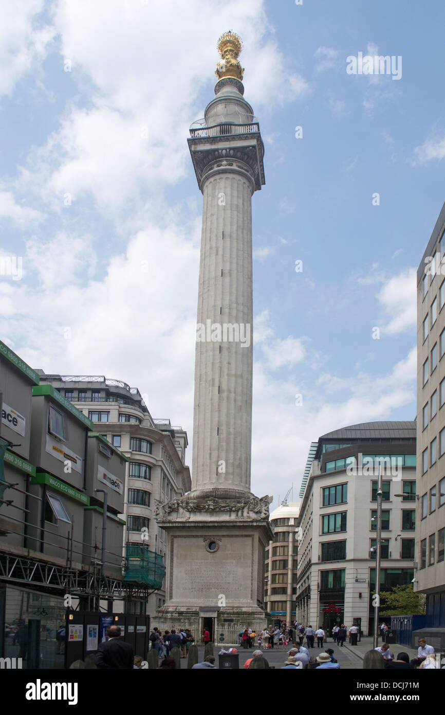 The Monument to the Great Fire of London Viewing Platform, Central ...