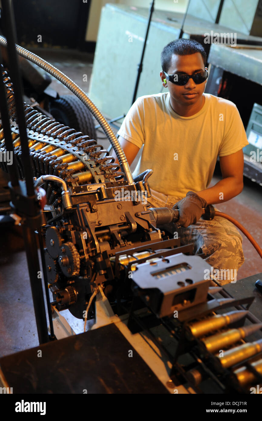 U.S. Air Force Airman 1st Class Junu Johnny, 35th Maintenance Squadron ...