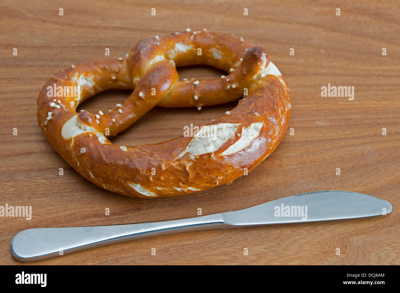 German pretzel bread hi-res stock photography and images - Alamy