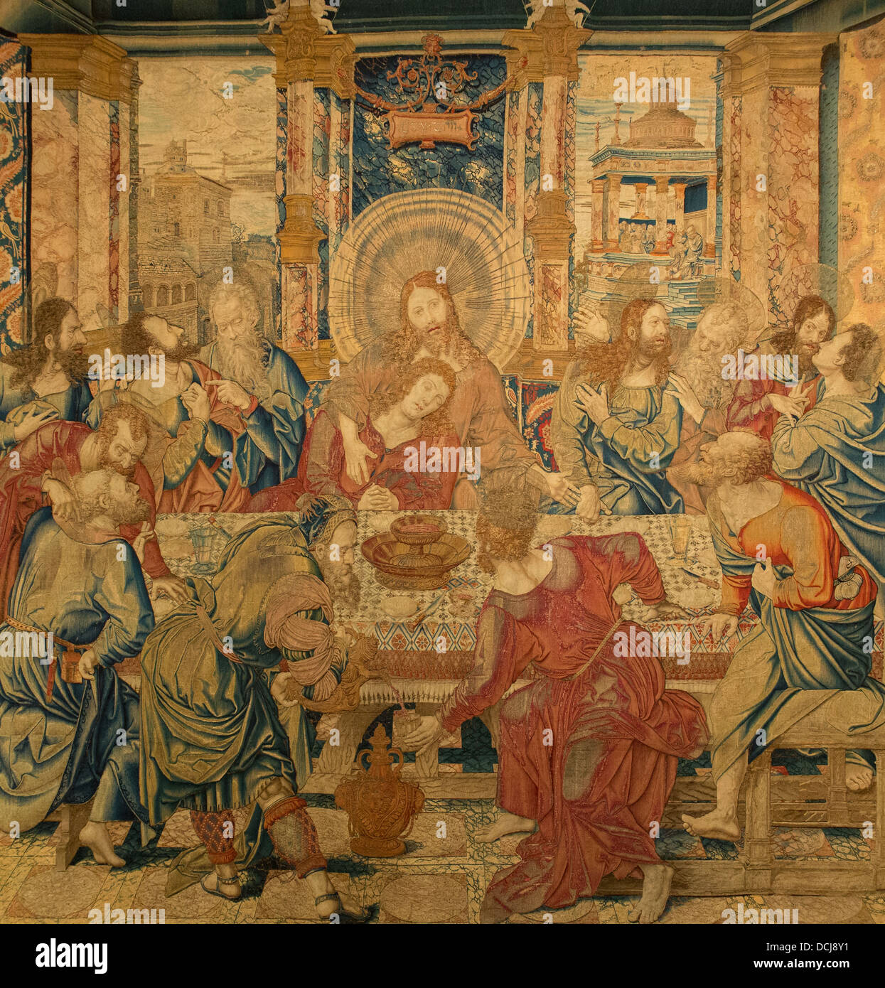Tapestry of christ hi-res stock photography and images - Alamy