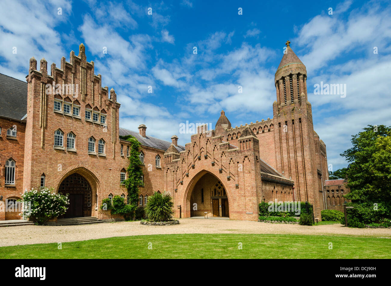 Quarr Abbey Isle of Wight Stock Photo: 59409185 - Alamy