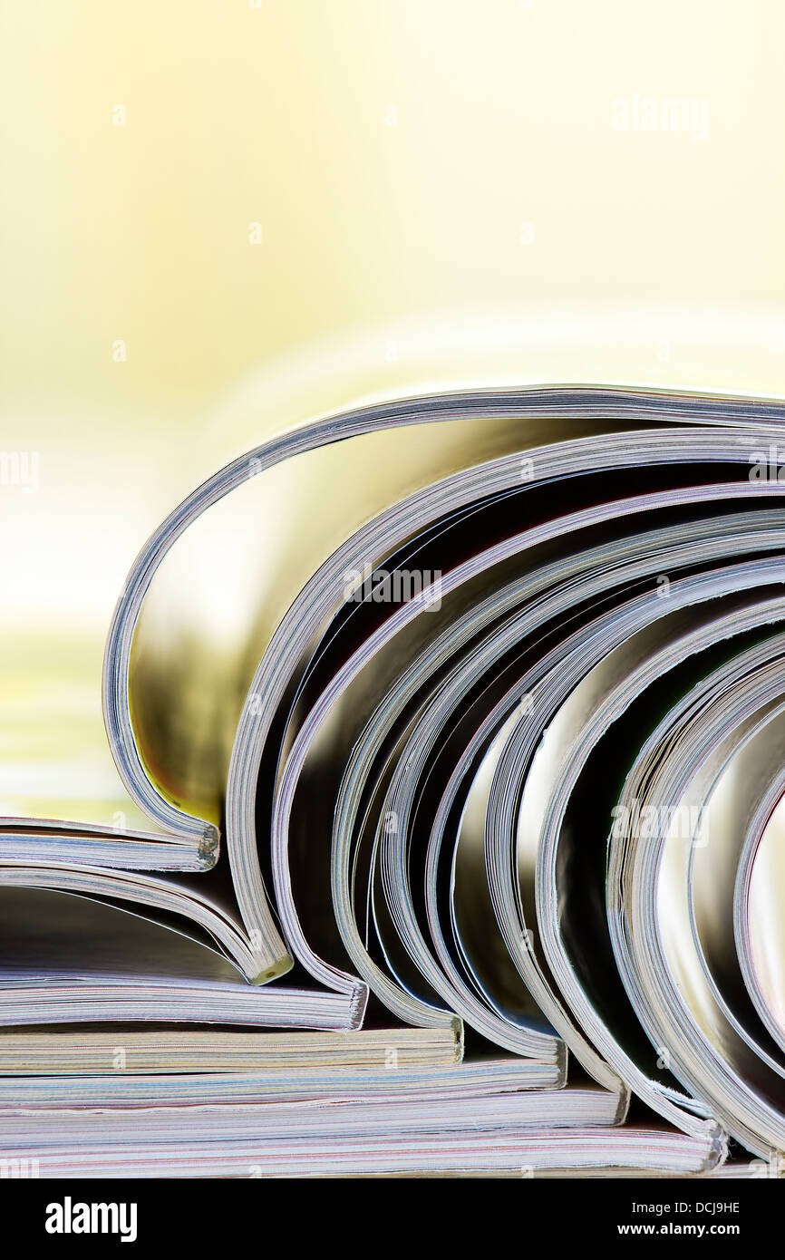 colorful newspapers - relaxing time Stock Photo - Alamy