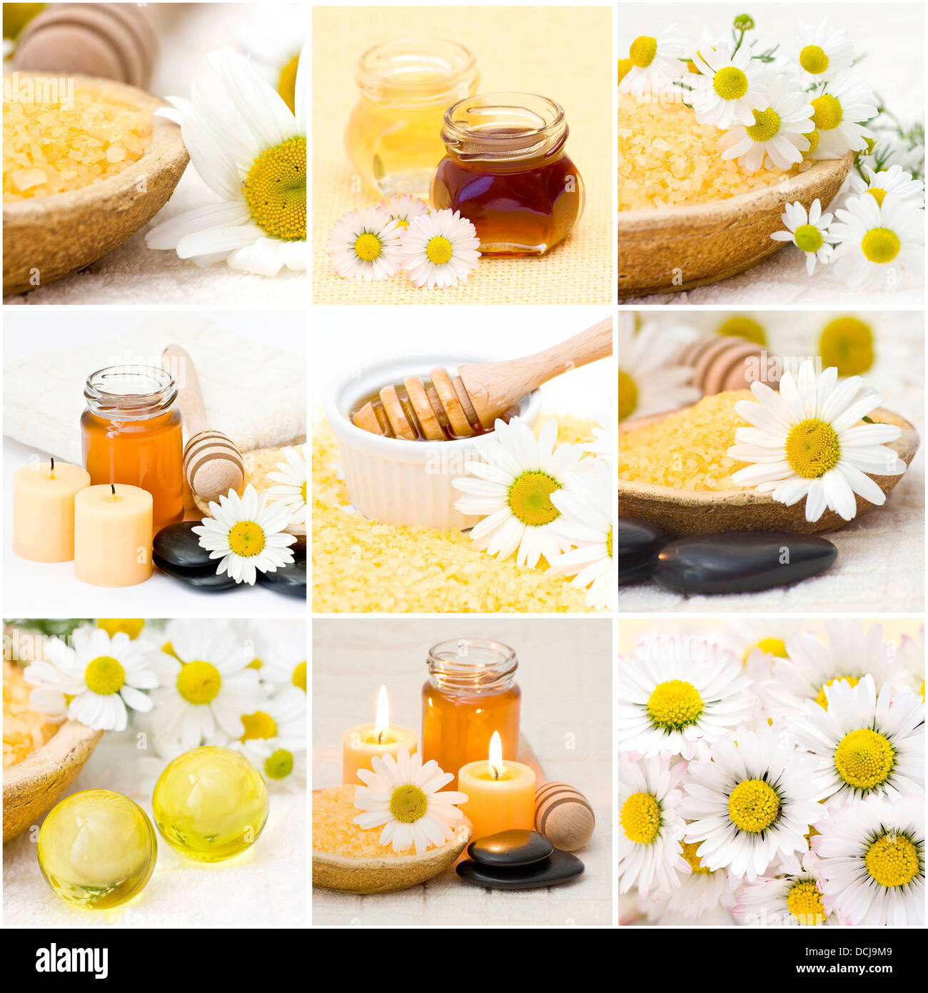 Beautiful Spa collage Stock Photo - Alamy