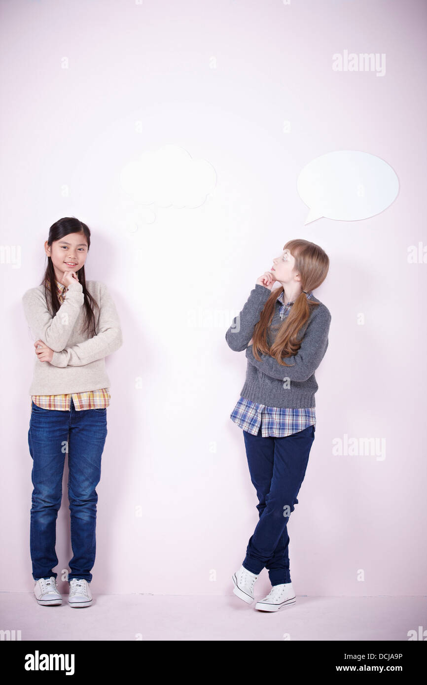 Girl is speech hi-res stock photography and images - Alamy