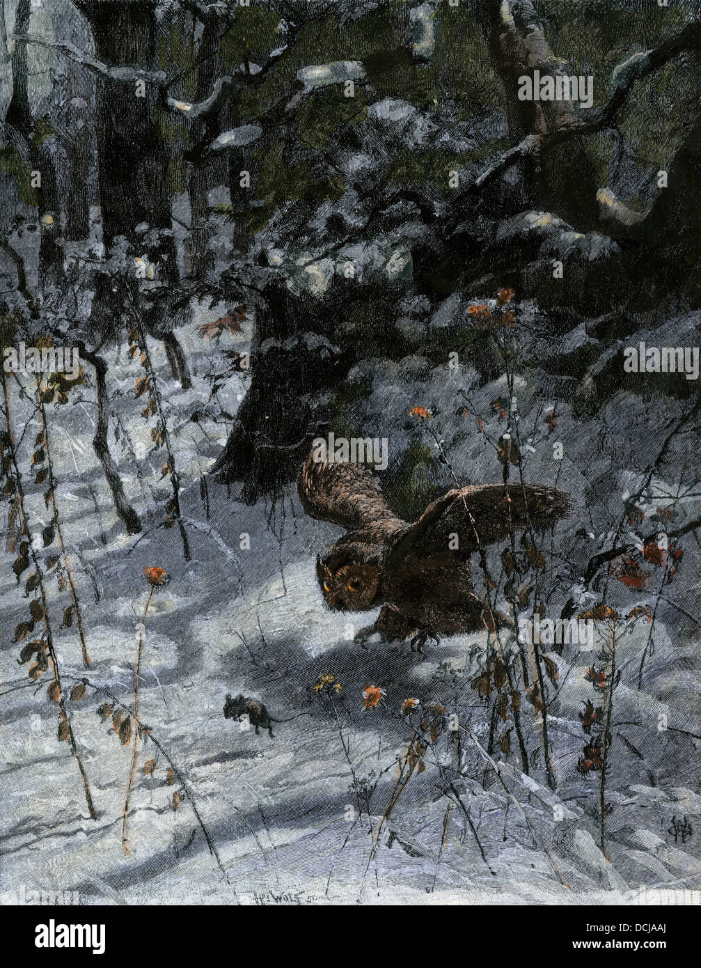 Hand night moonlight hi-res stock photography and images - Alamy