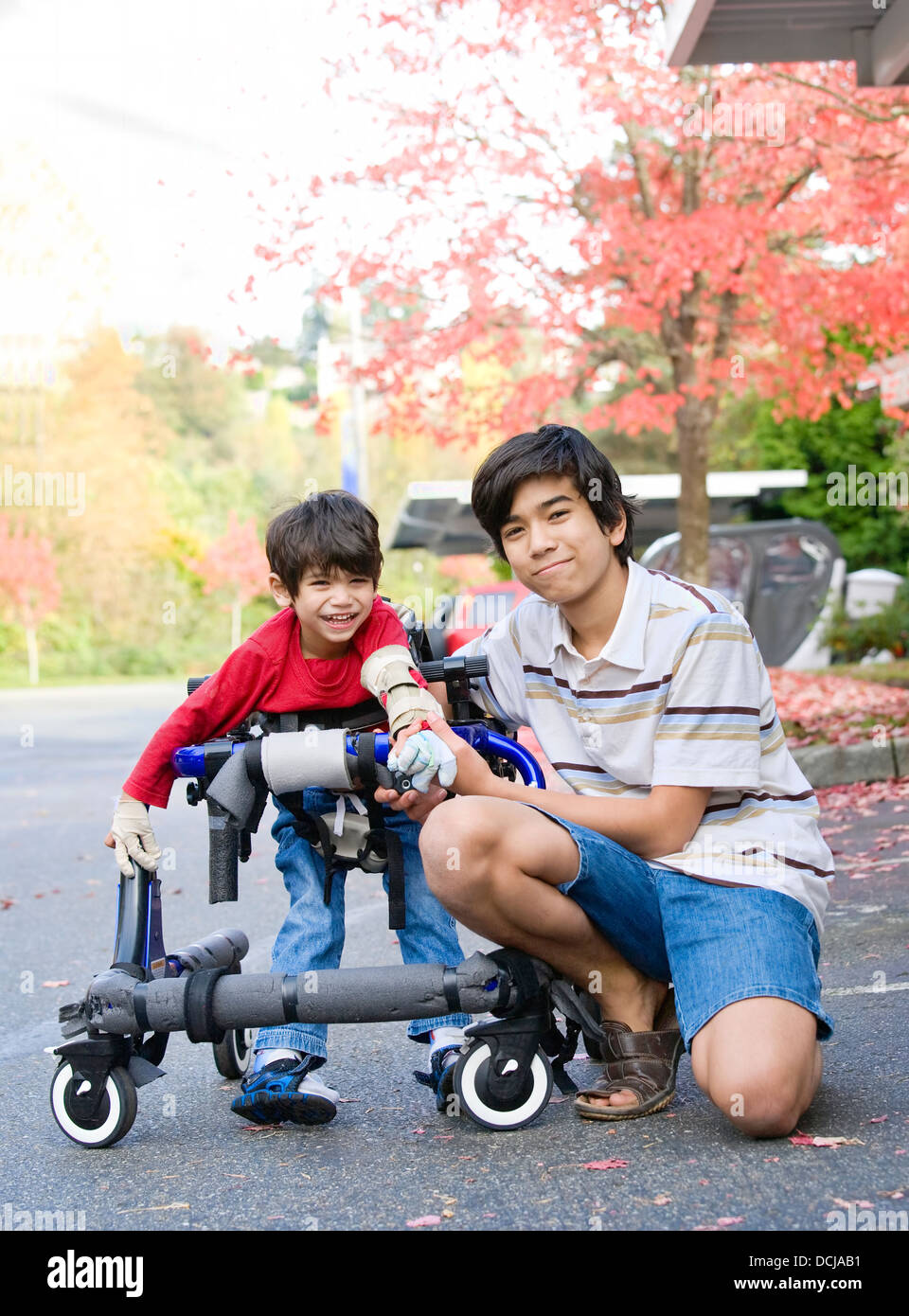 Disabled child walker hi-res stock photography and images - Alamy