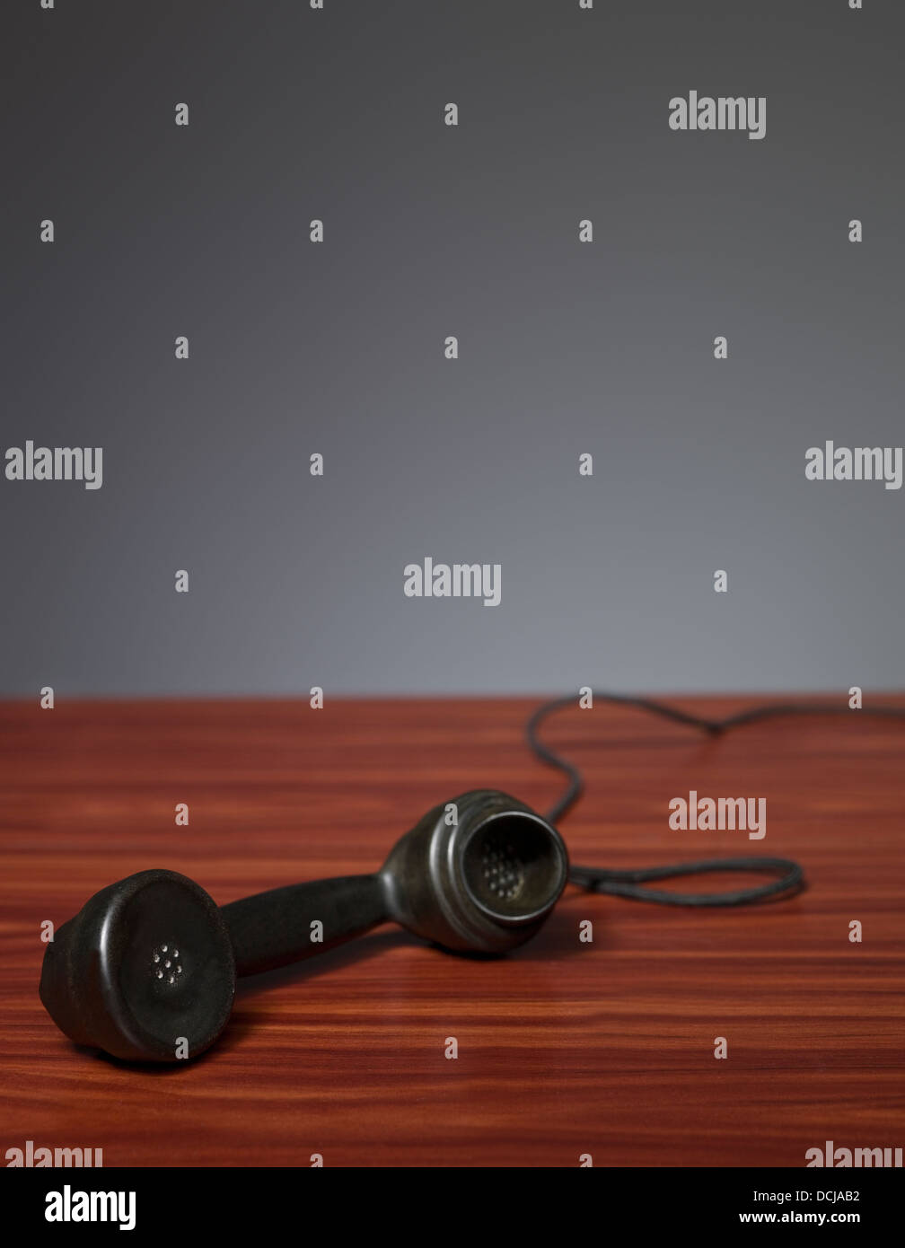 Old phone receiver Stock Photo - Alamy