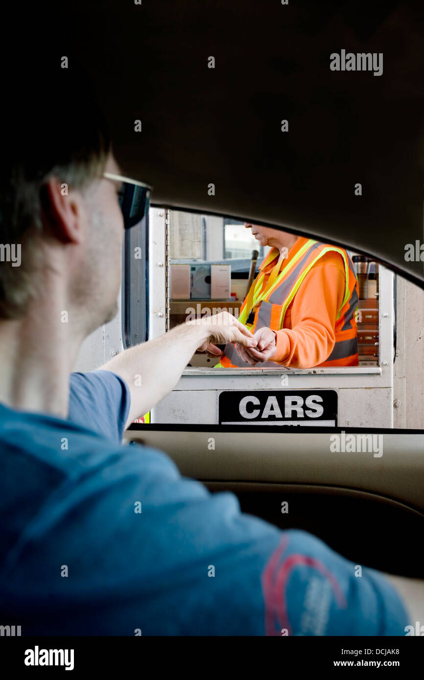 Toll booth ticket hi-res stock photography and images - Alamy