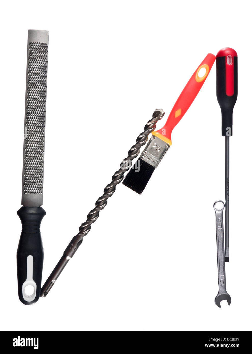 Letter 'N' made of tools Stock Photo - Alamy