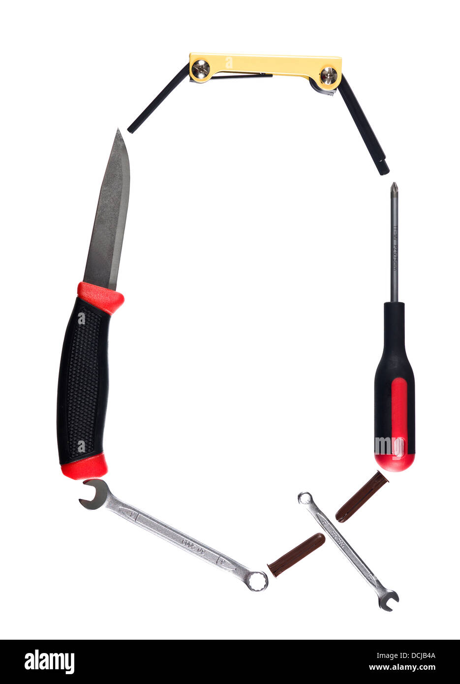 Letter 'Q' made of tools Stock Photo - Alamy