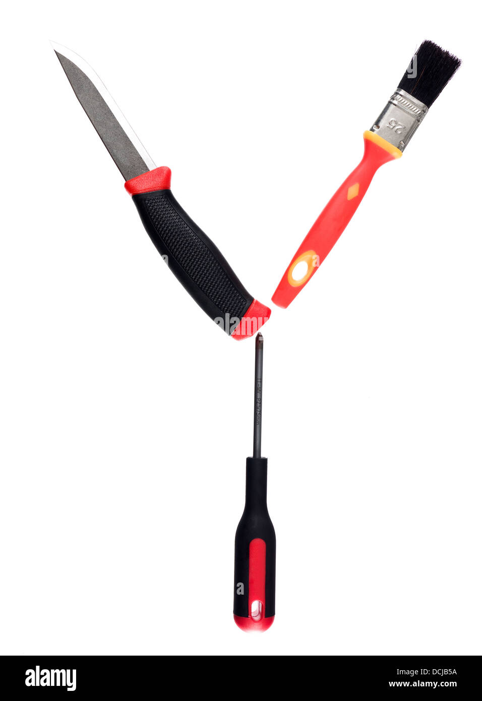 Letter 'Y' made of tools Stock Photo - Alamy