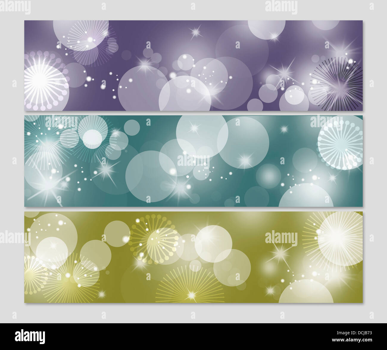illustration of different color cards with white circles Stock Photo ...