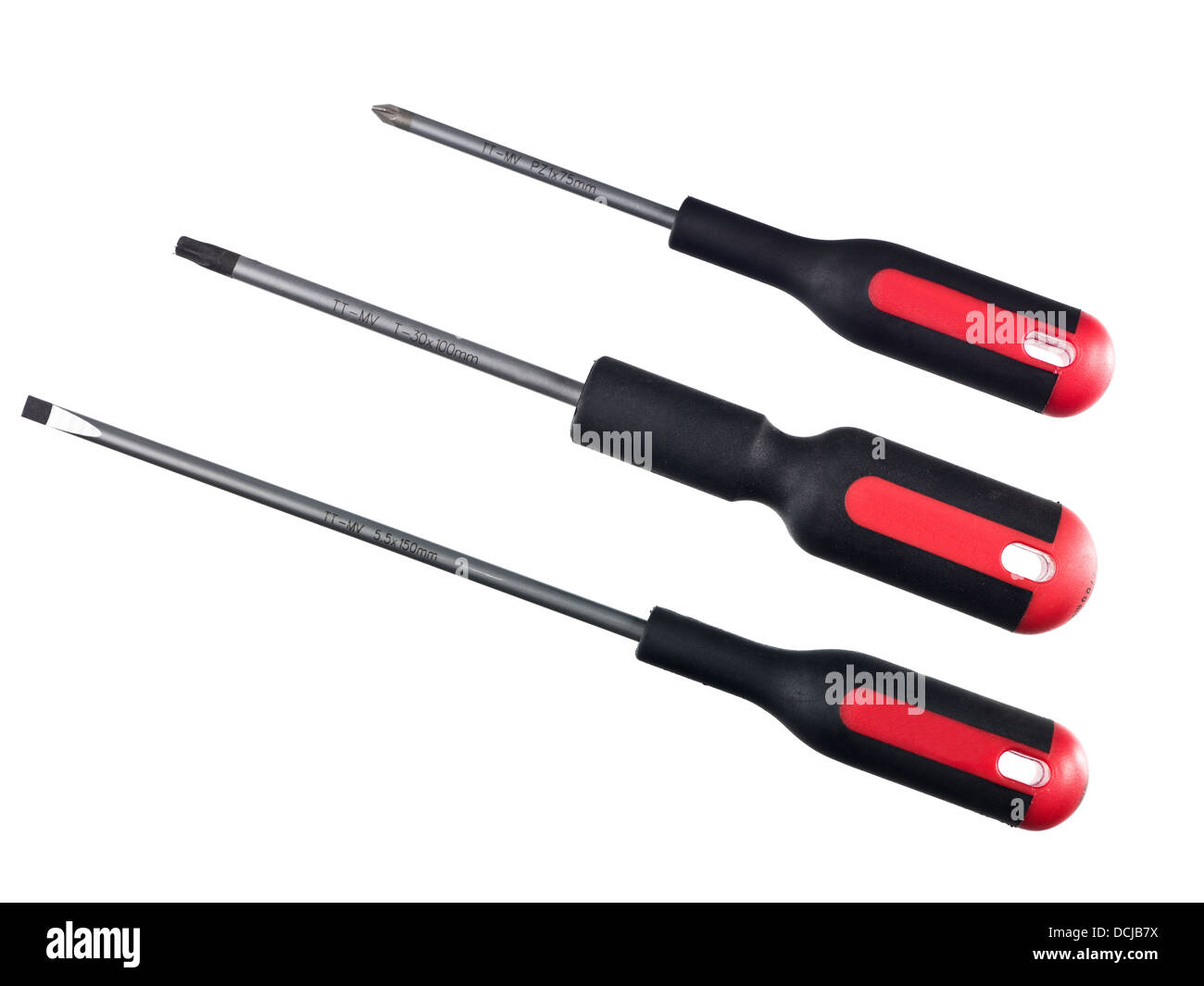 Three different screwdrivers Stock Photo - Alamy