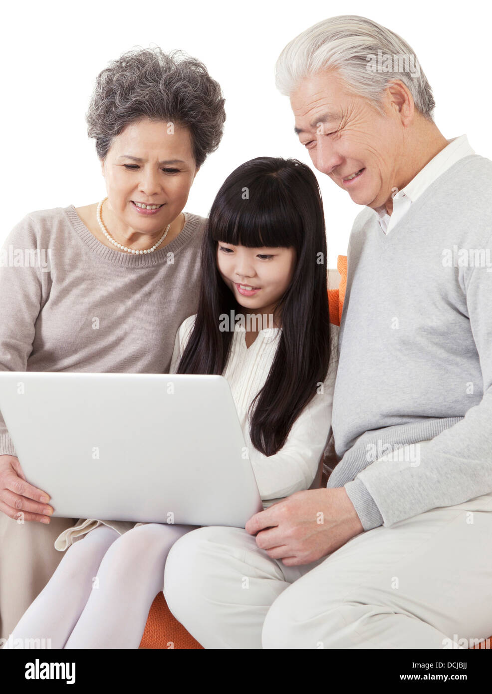 The old man and the child Stock Photo - Alamy