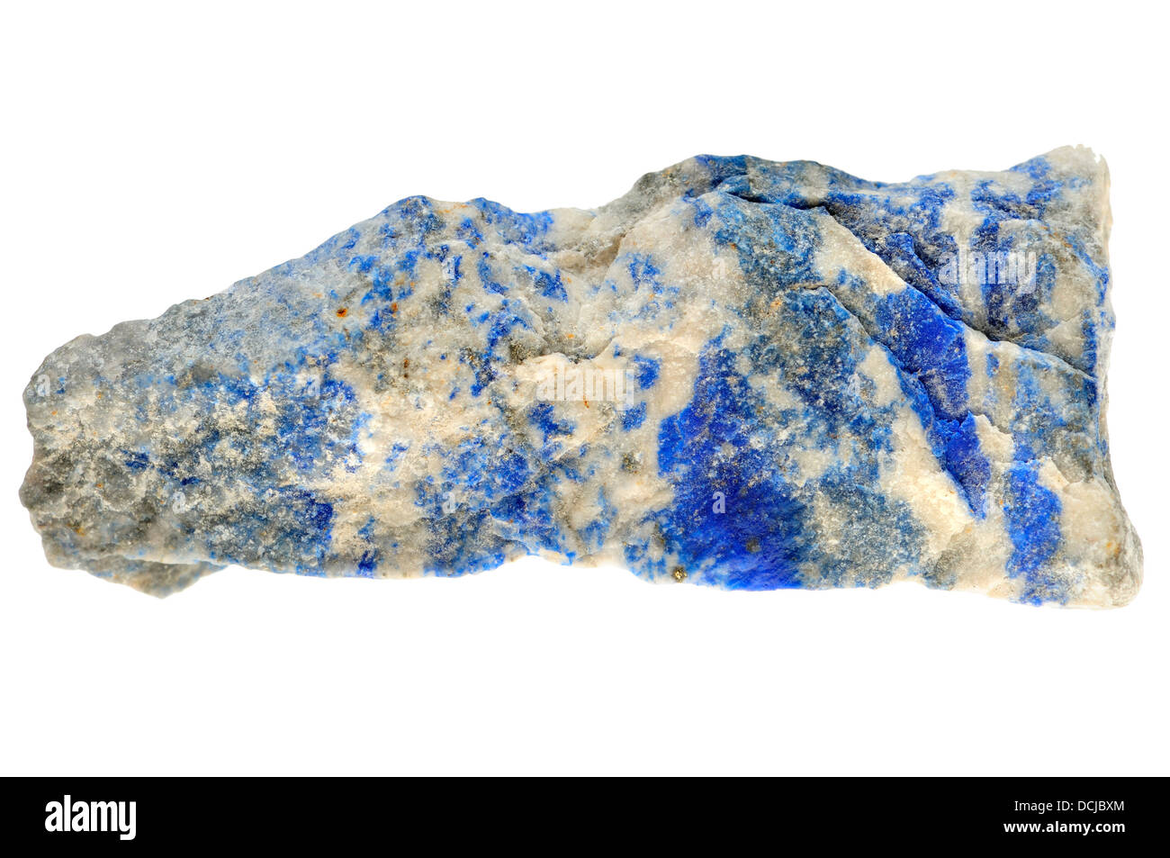 Lapis Lazuli - lazurite in marble Stock Photo - Alamy
