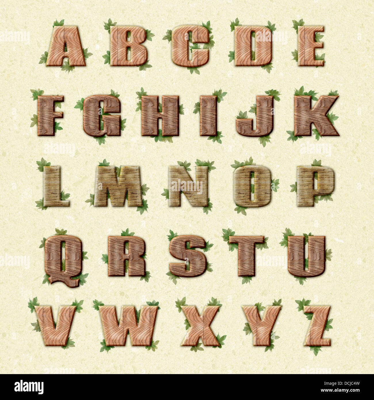 illustration design of alphabet Stock Photo - Alamy