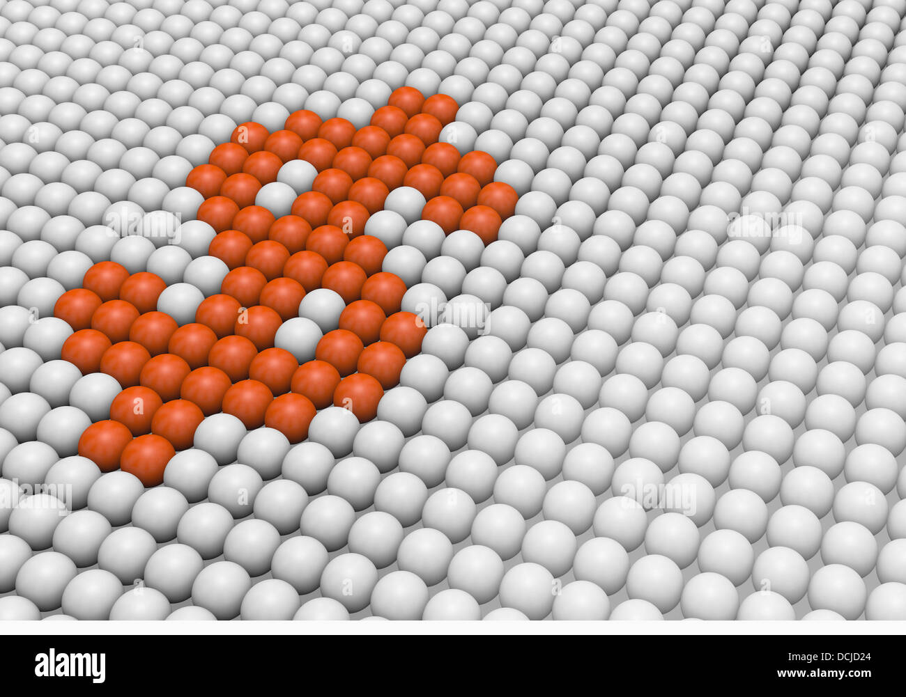 orange and white balls making a dollar sign Stock Photo - Alamy