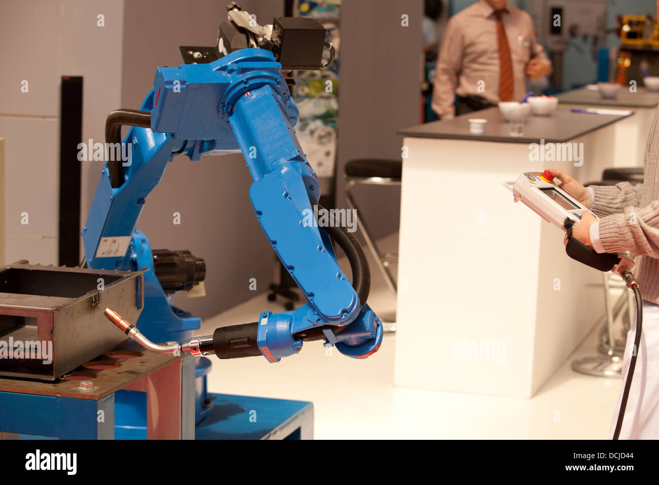 industrial robot arm Stock Photo - Alamy