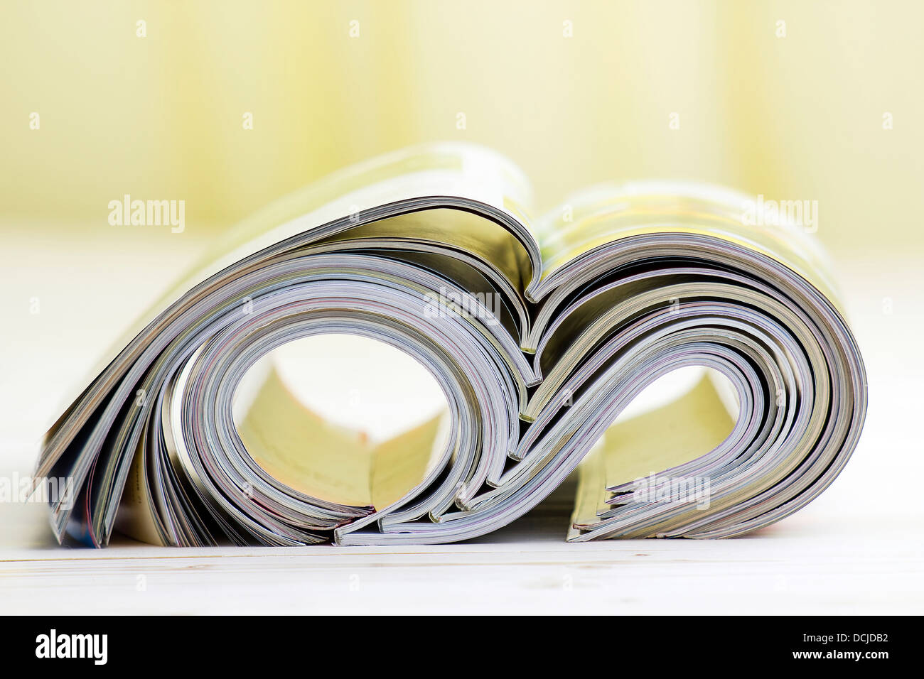 colorful newspapers - relaxing time Stock Photo - Alamy