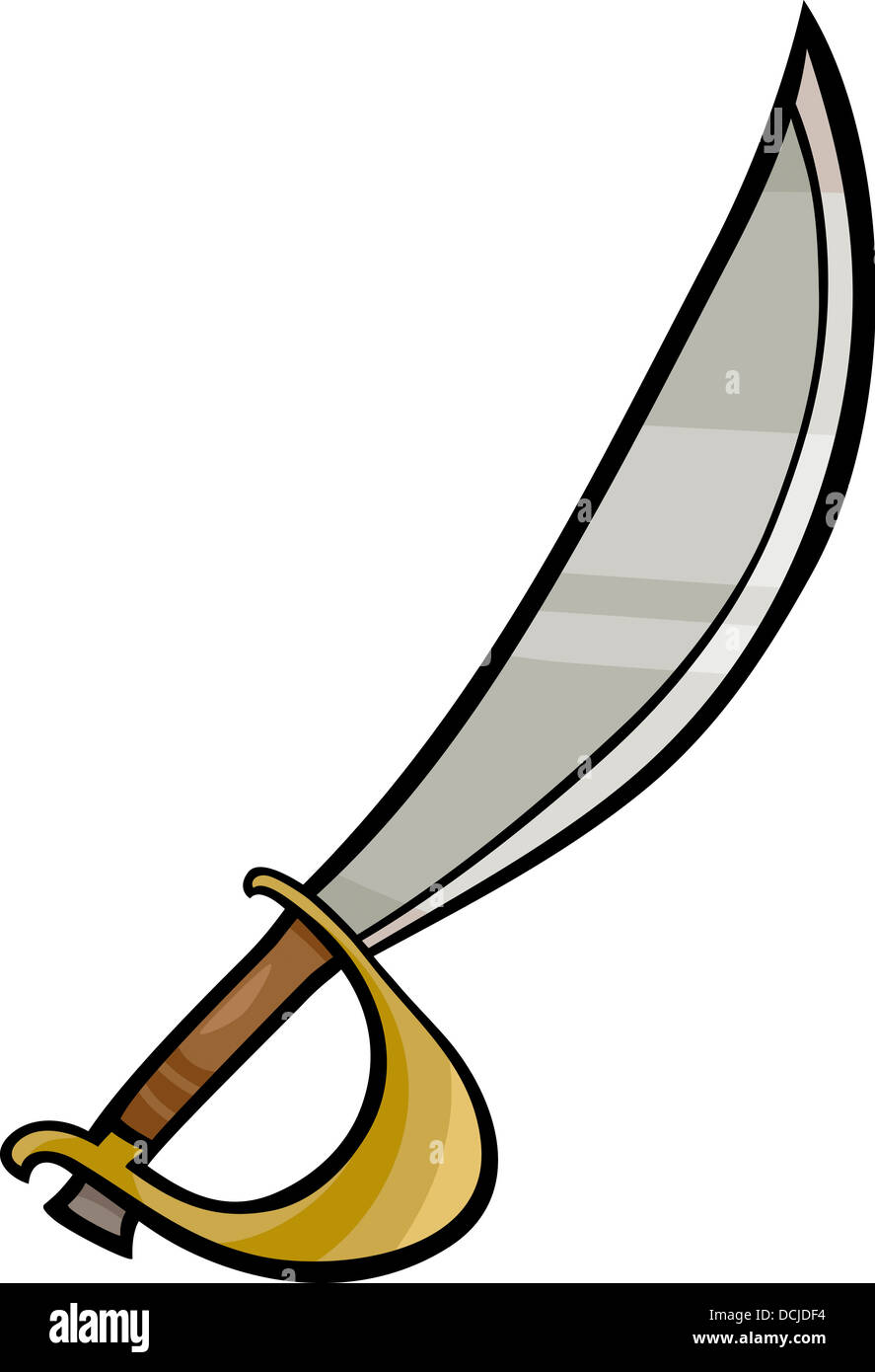 Sabre sword drawing hi-res stock photography and images - Alamy