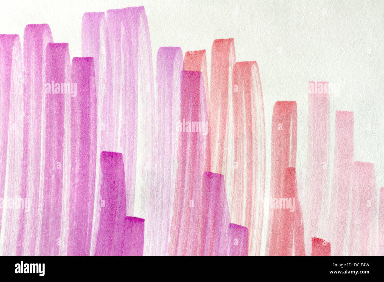 Pink doodle background Stock Photo - Alamy