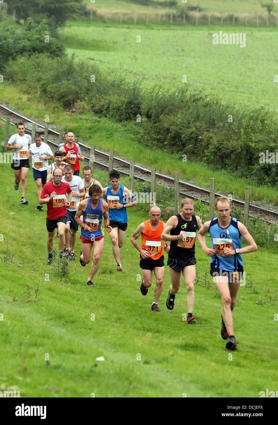 Tywyn, Wales, UK, Saturday, 17 August 2013 Pictured: Hundreds of ...