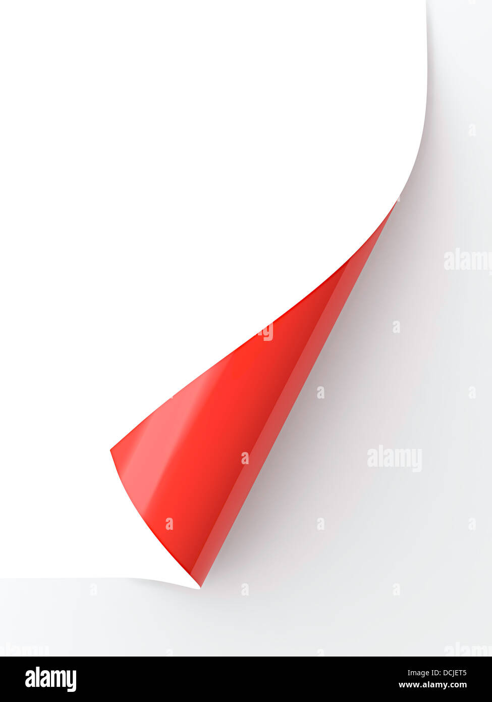 Curled paper hi-res stock photography and images - Alamy