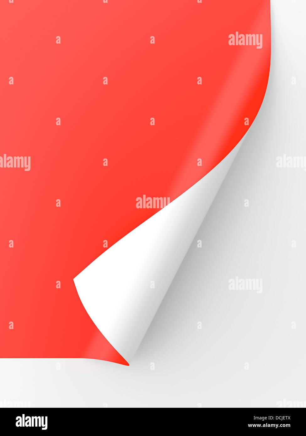 Curled paper hi-res stock photography and images - Alamy