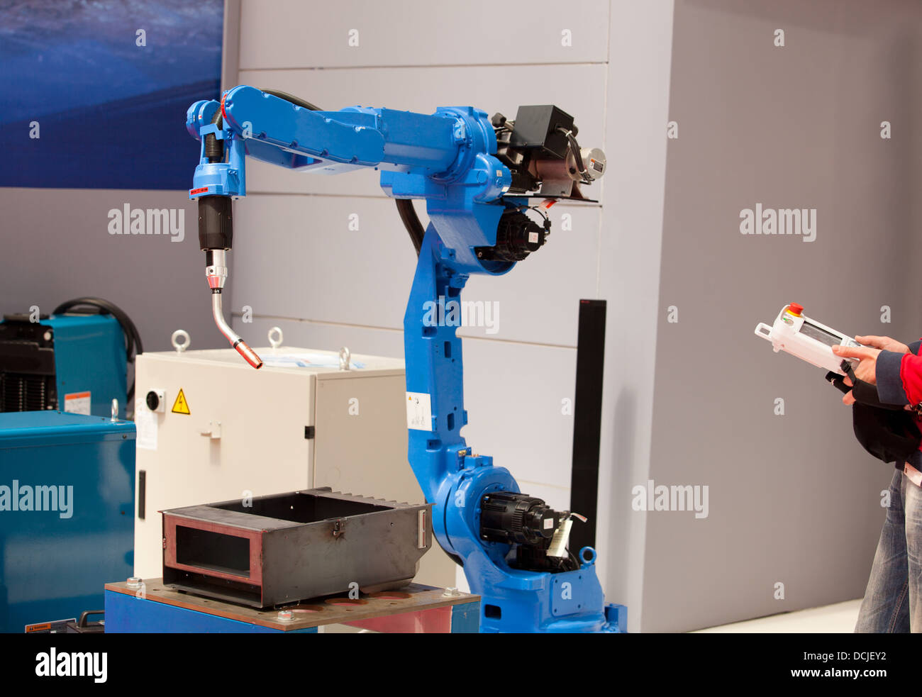 industrial robot arm Stock Photo - Alamy