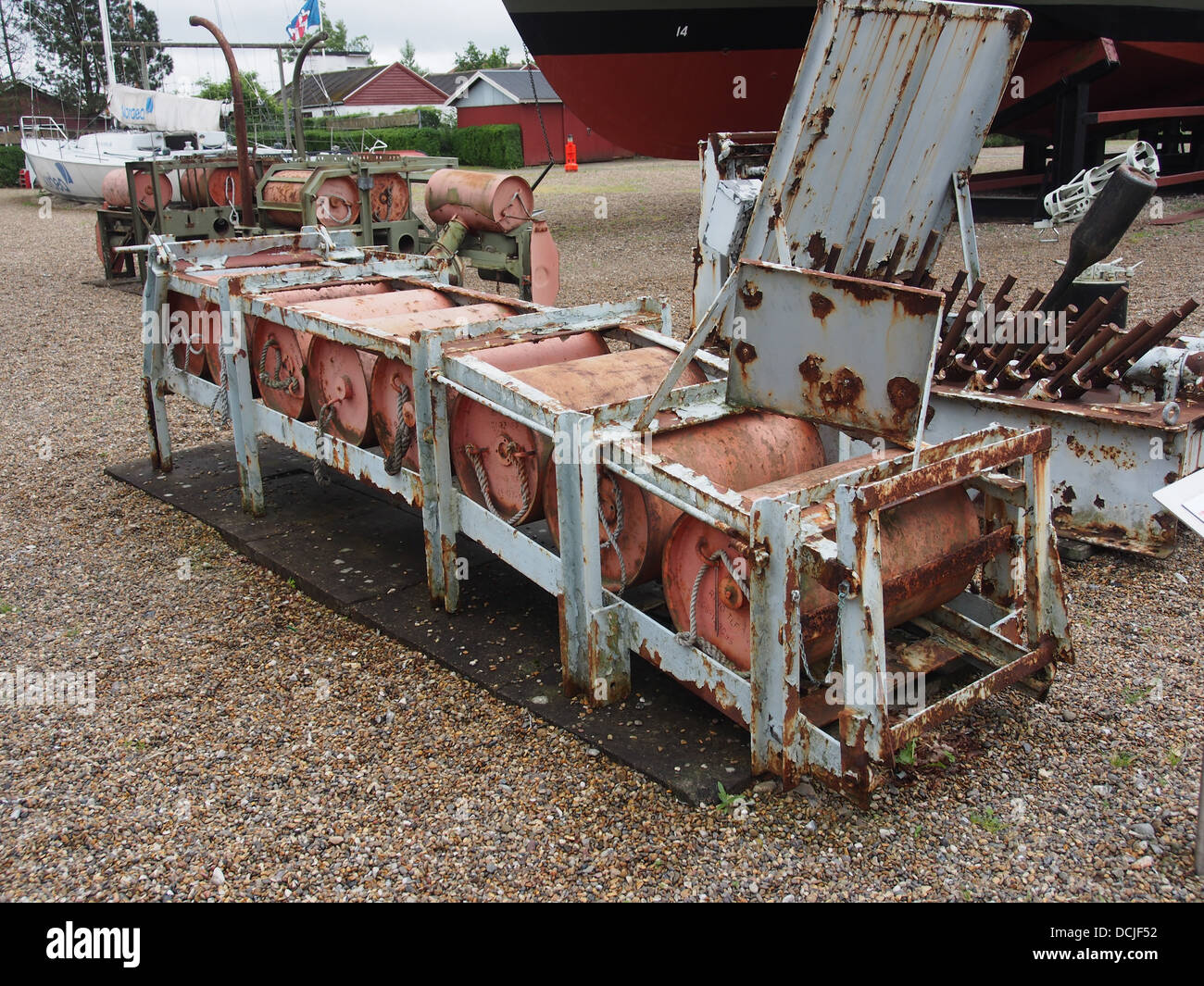 Depth charge layer Stock Photo - Alamy